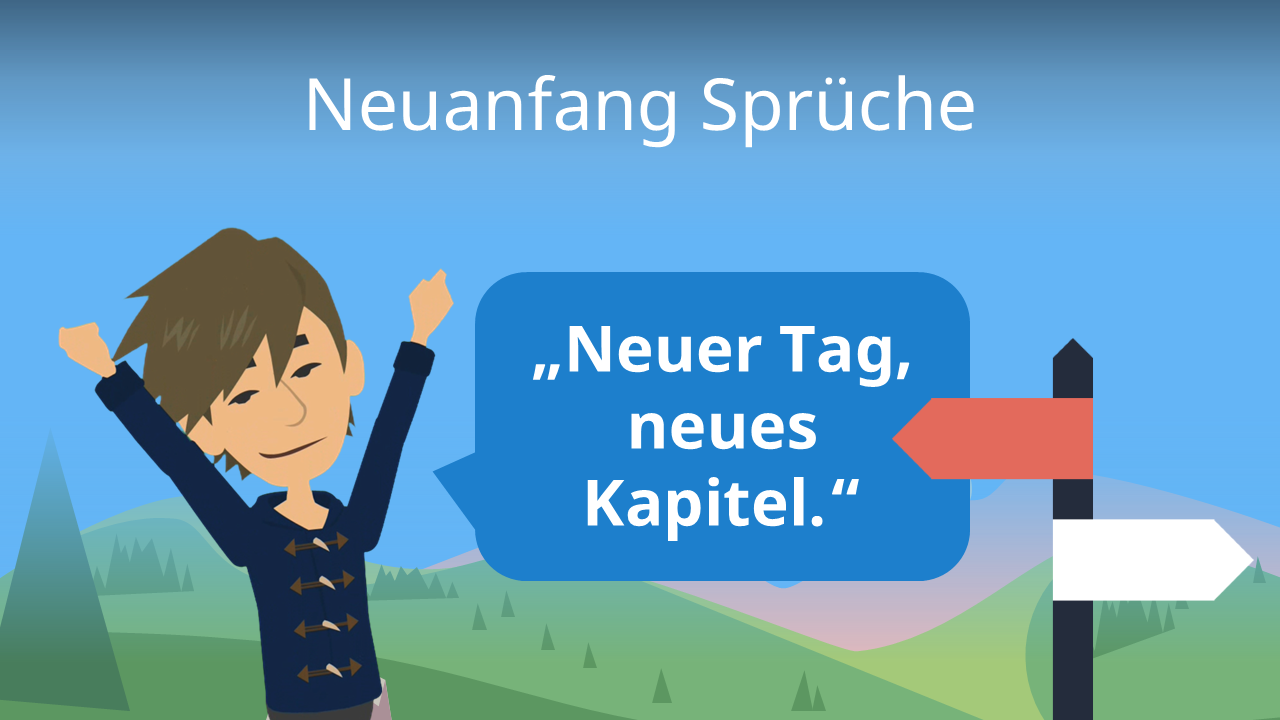 65+ Sprüche für einen Neuanfang · [mit Video]