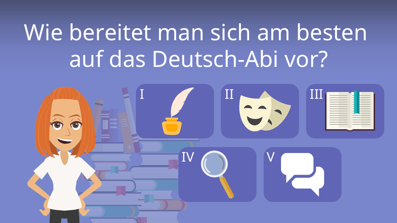 Wie bereitet man sich am besten auf das Deutsch-Abi vor? · [mit Video]