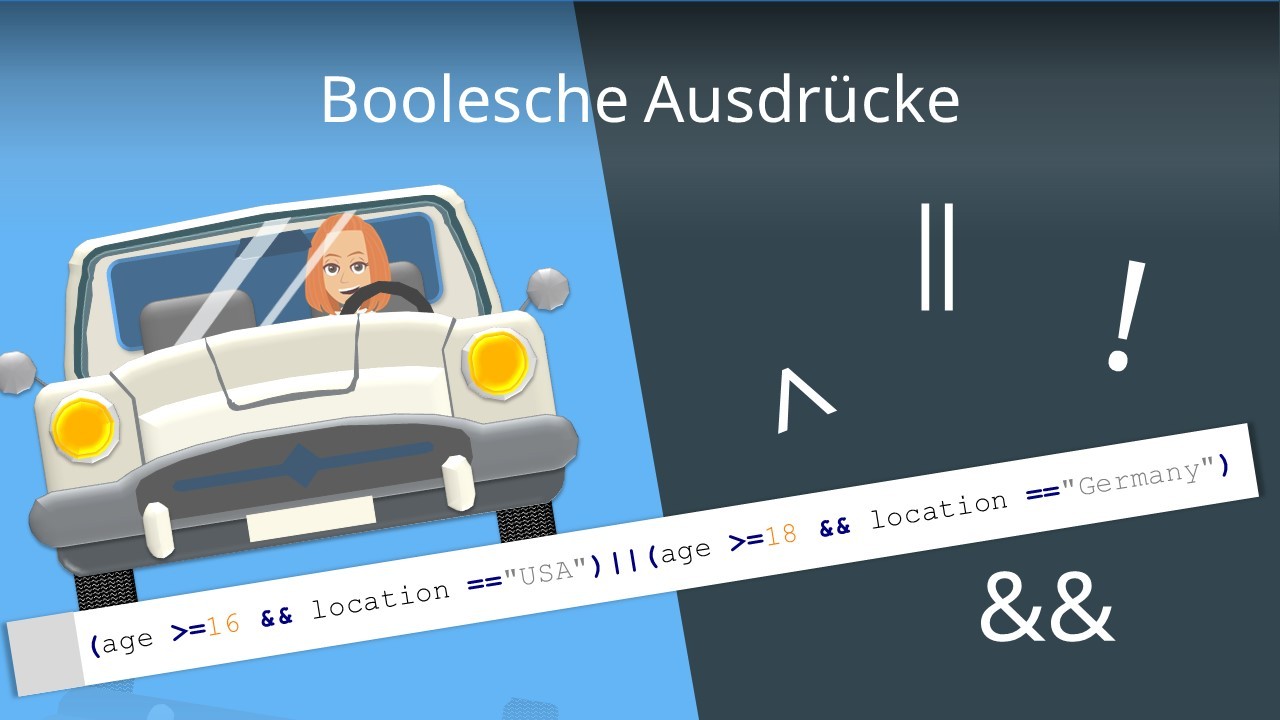 Boolesche Operatoren in Java – einfach erklärt · [mit Video]