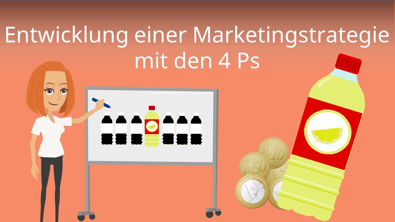 4 Ps Marketing Mix • einfach erklärt · [mit Video]