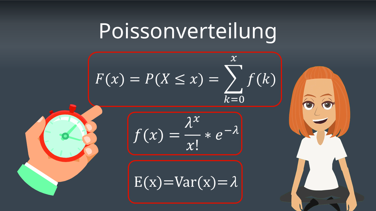 Poisson Verteilung: Formeln & Beispiele · [mit Video]
