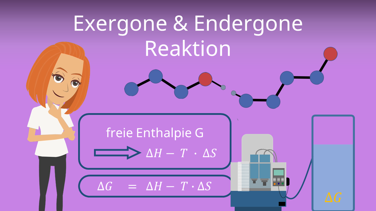Exergone und Endergone Reaktion: Erklärung · [mit Video]