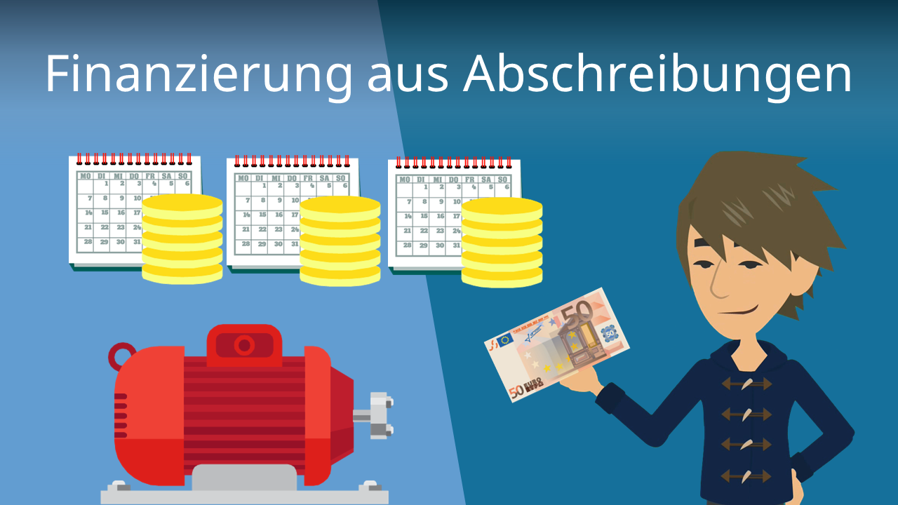 Finanzierung aus Abschreibungen · Erklärung · [mit Video]