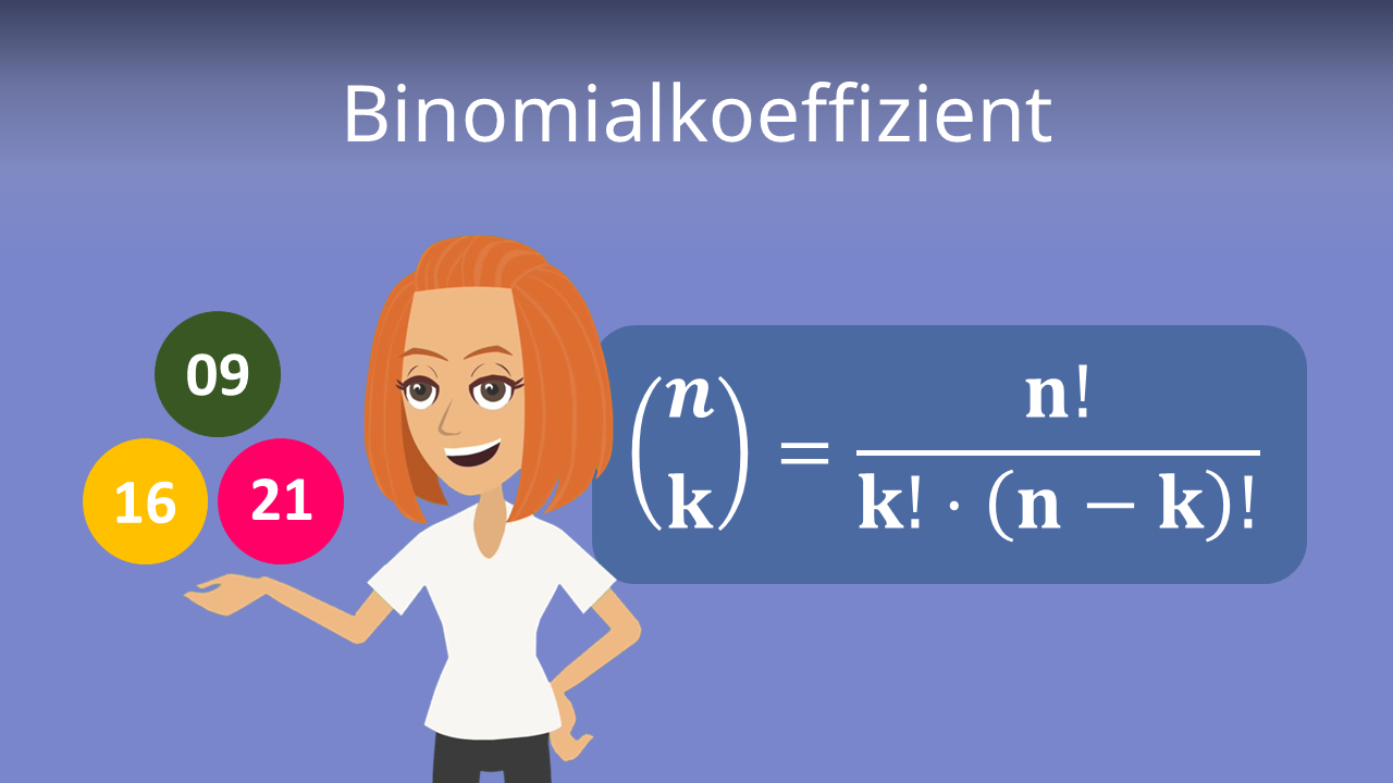 Binomialkoeffizient • Berechnen, Formel, Beispiel · [mit Video]