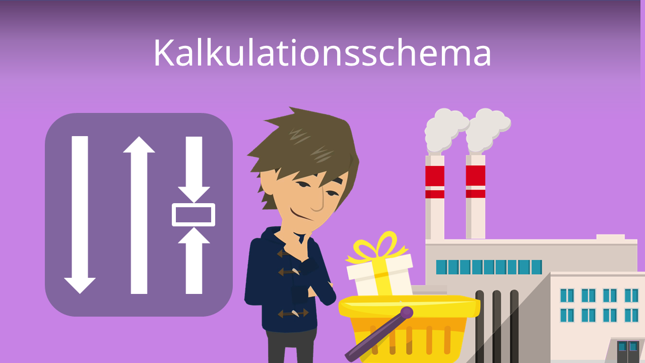 Kalkulationsschema • Erklärung und Beispiele · [mit Video]