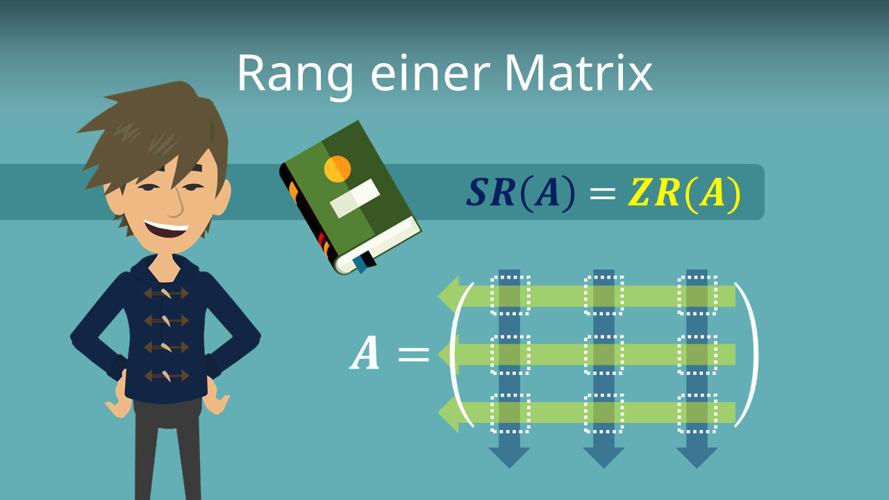 Rang einer Matrix • Rang einer Matrix bestimmen · [mit Video]