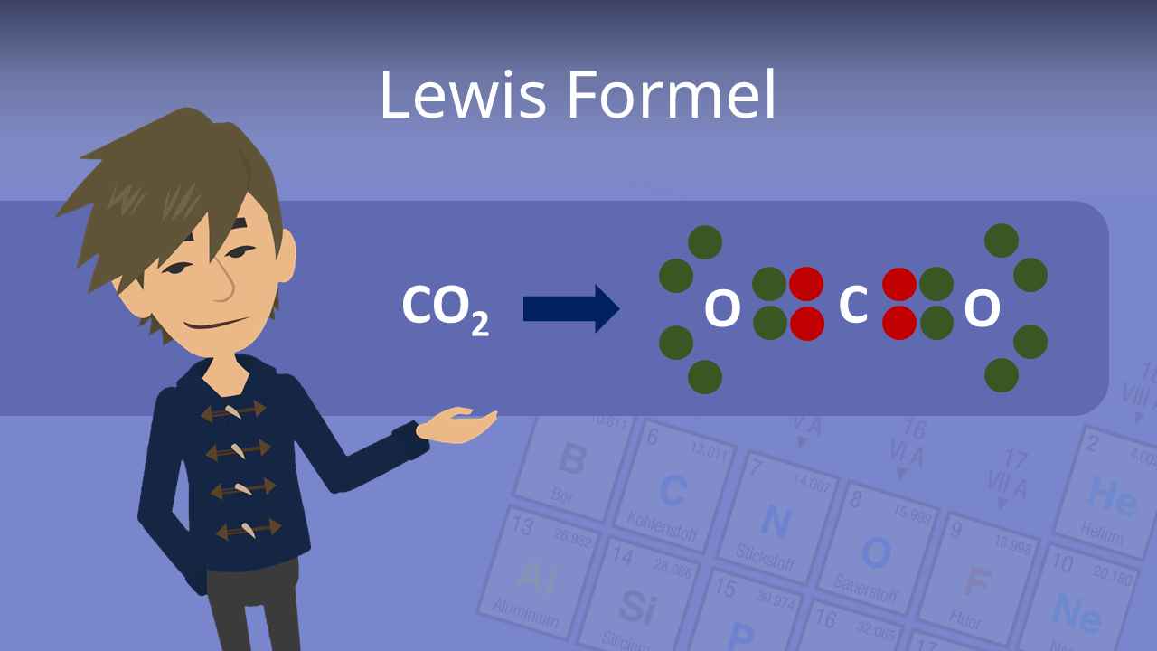 Lewis Formel • Beispiele, Elektronenschreibweise · [mit Video]