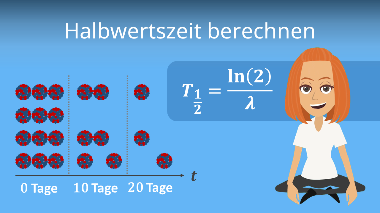 Halbwertszeit Berechnen