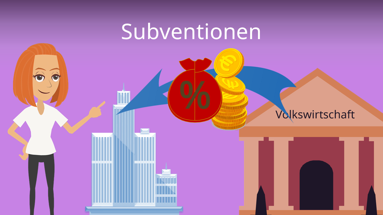Subventionen • Definition, Auswirkungen, Beispiel · [mit Video]