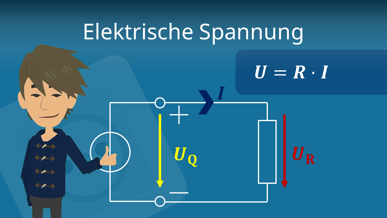 Elektrische Spannung • Formel, Einheit und Beispiele · [mit Video]