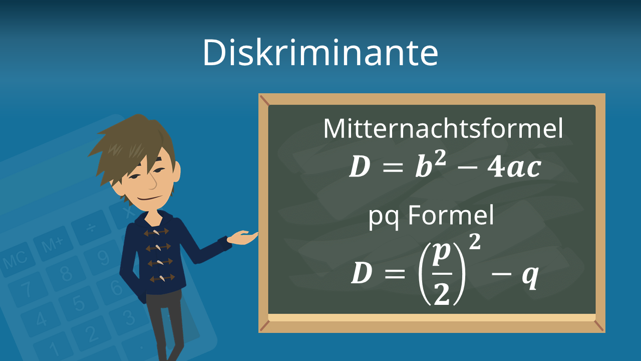 Diskriminante • Definition und Anwendung · [mit Video]