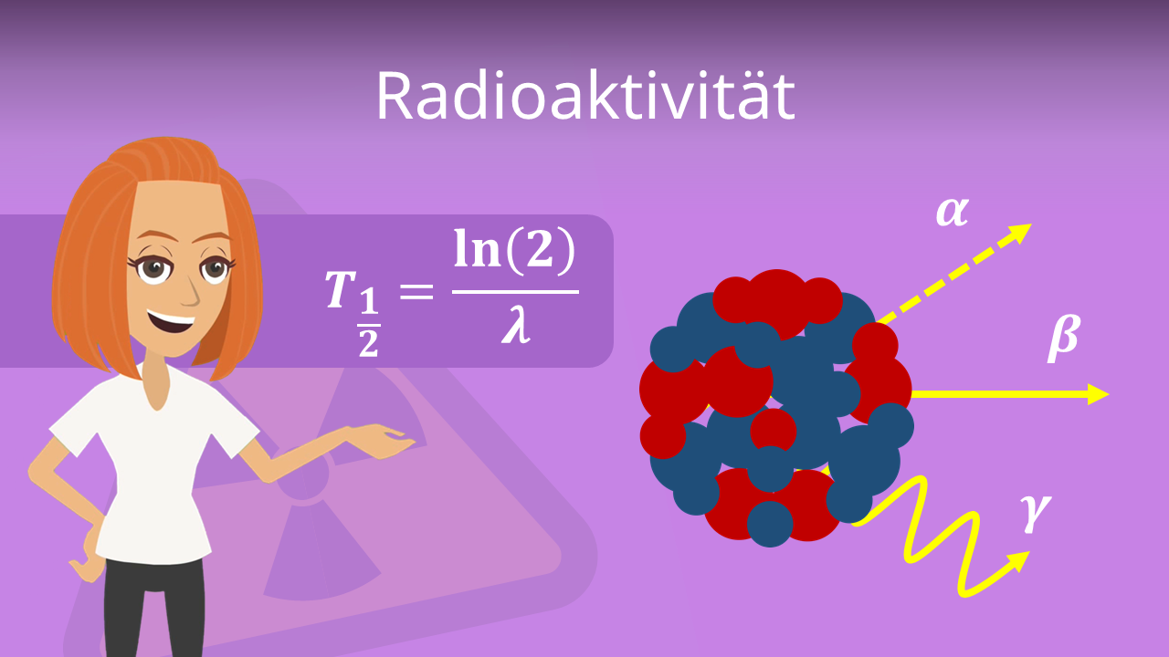 Radioaktivität • Definition, Strahlungsarten und Beispiele · [mit Video]