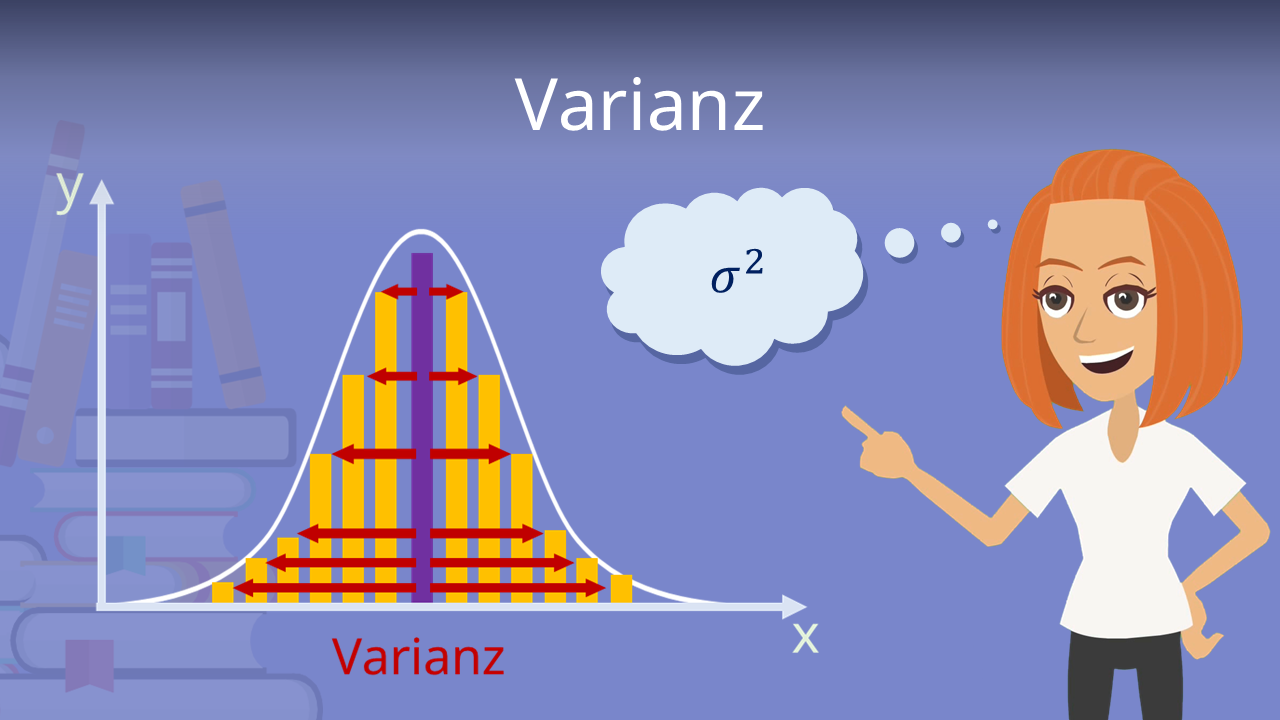 Varianz (Stochastik) · einfach erklärt · [mit Video]
