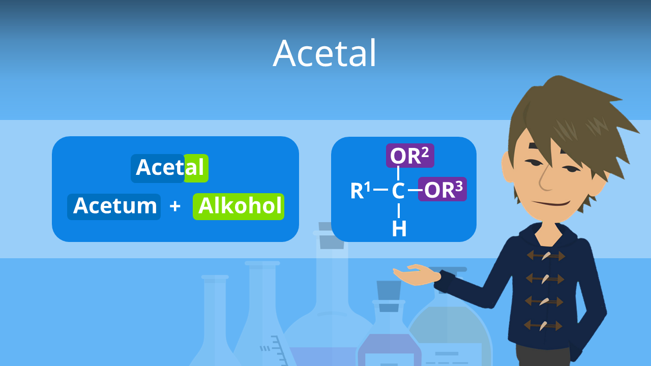 Acetal • Acetalbildung, Mechanismus, Schutzgruppen · [mit Video]