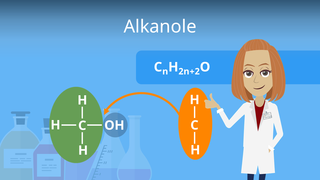 Alkanole • Homologe Reihe, Nomenklatur · [mit Video]