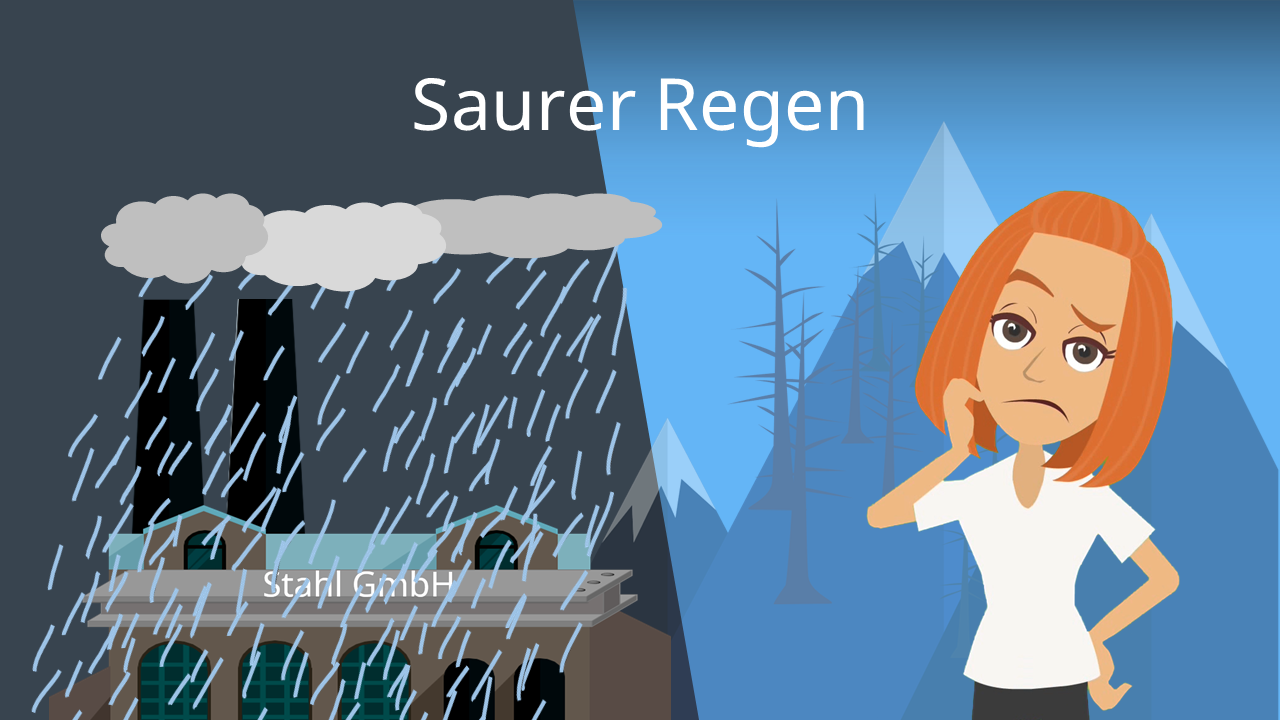 Saurer Regen • Entstehung, Formel und Gegenmaßnahmen · [mit Video]