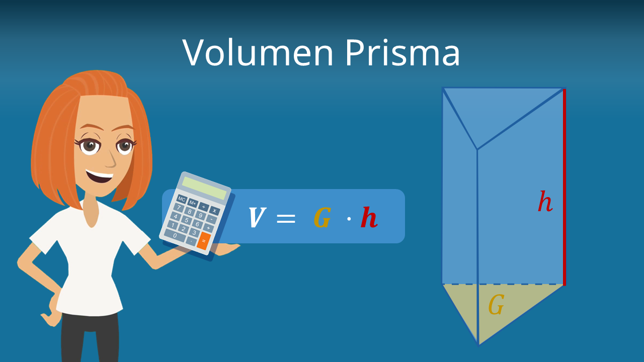Volumen Prisma • Prisma Volumen Formel · [mit Video]