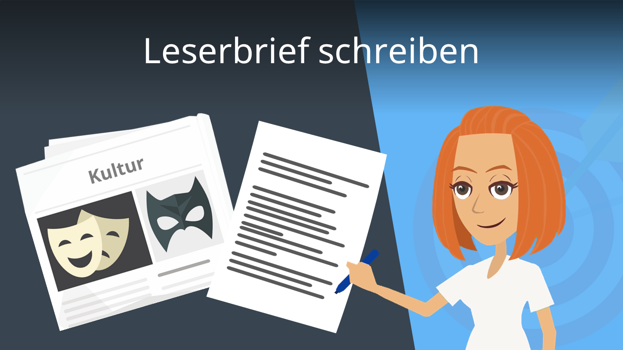 Leserbrief schreiben • Aufbau, Beispiel und Tipps · [mit Video]