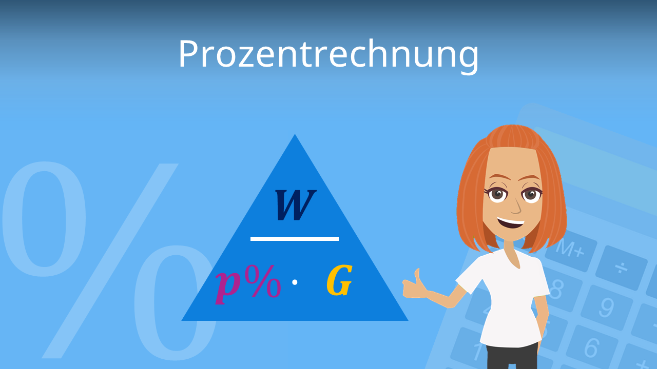 Prozentrechnung einfach erklärt • Beispiele & Aufgaben · [mit Video]