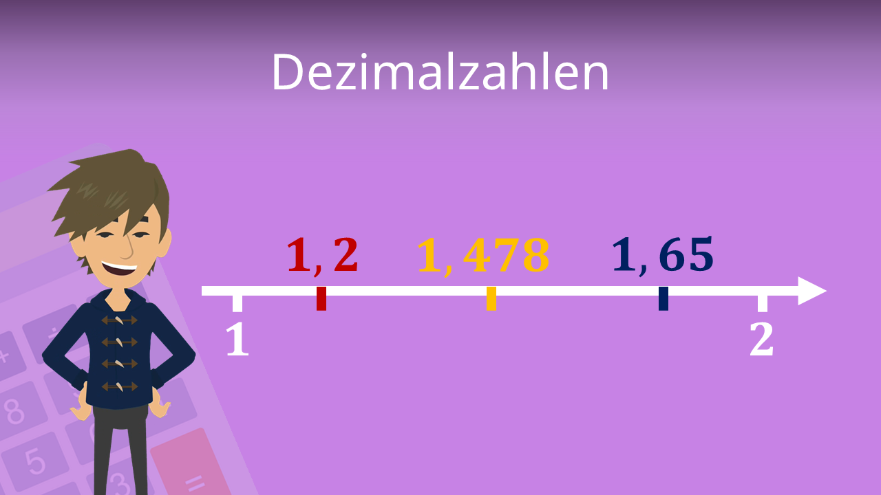 Dezimalzahlen • Kommazahlen einfach erklärt · [mit Video]
