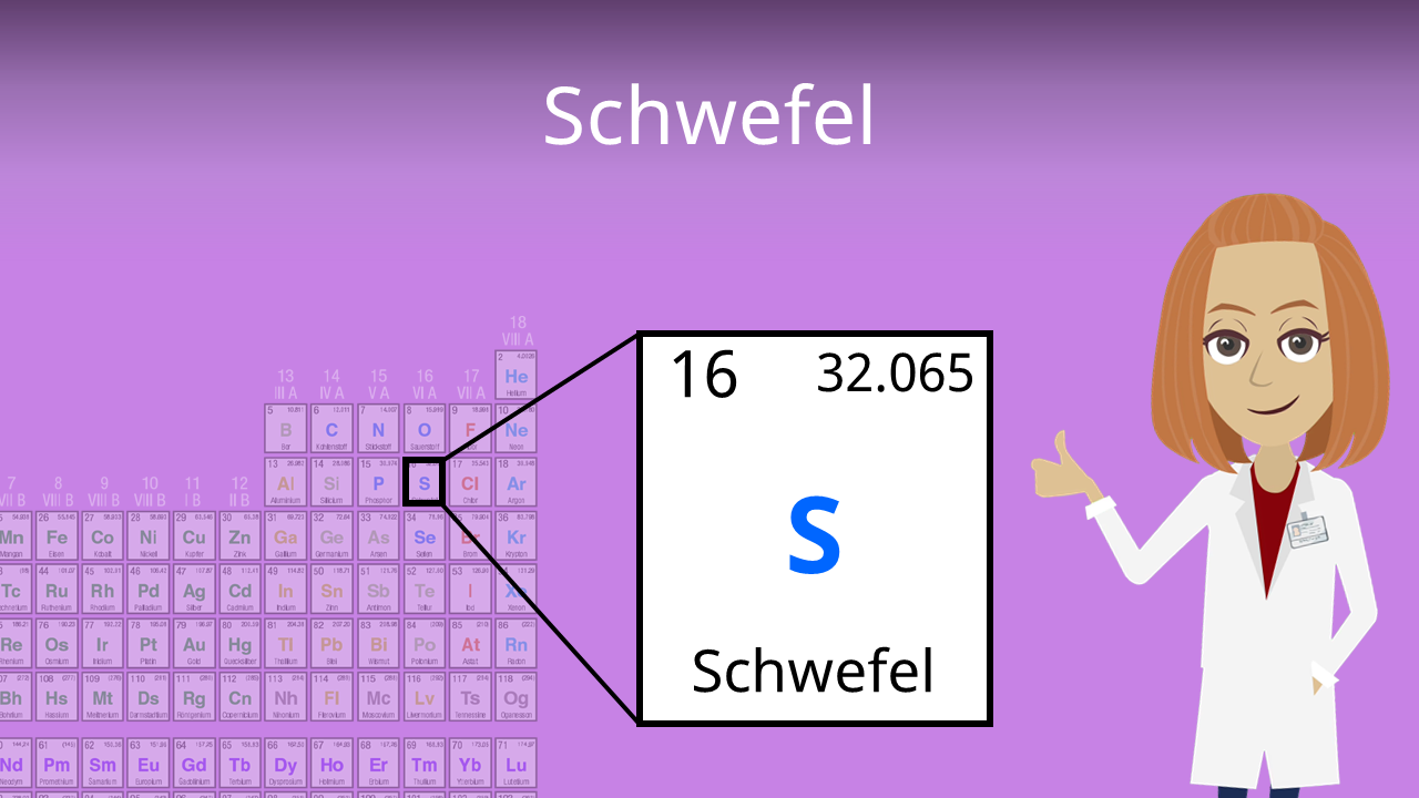 Schwefel • einfach erklärt: Verwendung, Eigenschaften · [mit Video]