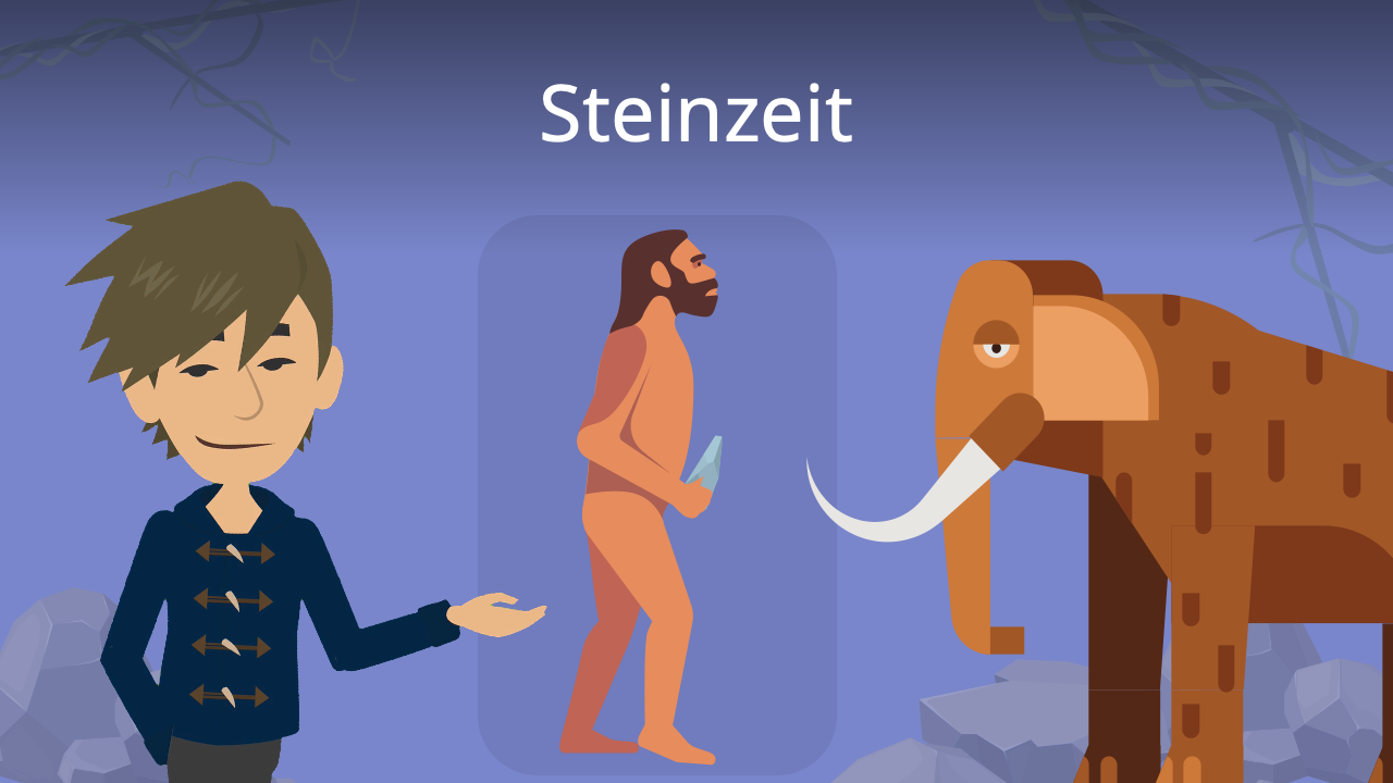 Steinzeit • Zeitraum, Leben und Wekzeuge · [mit Video]