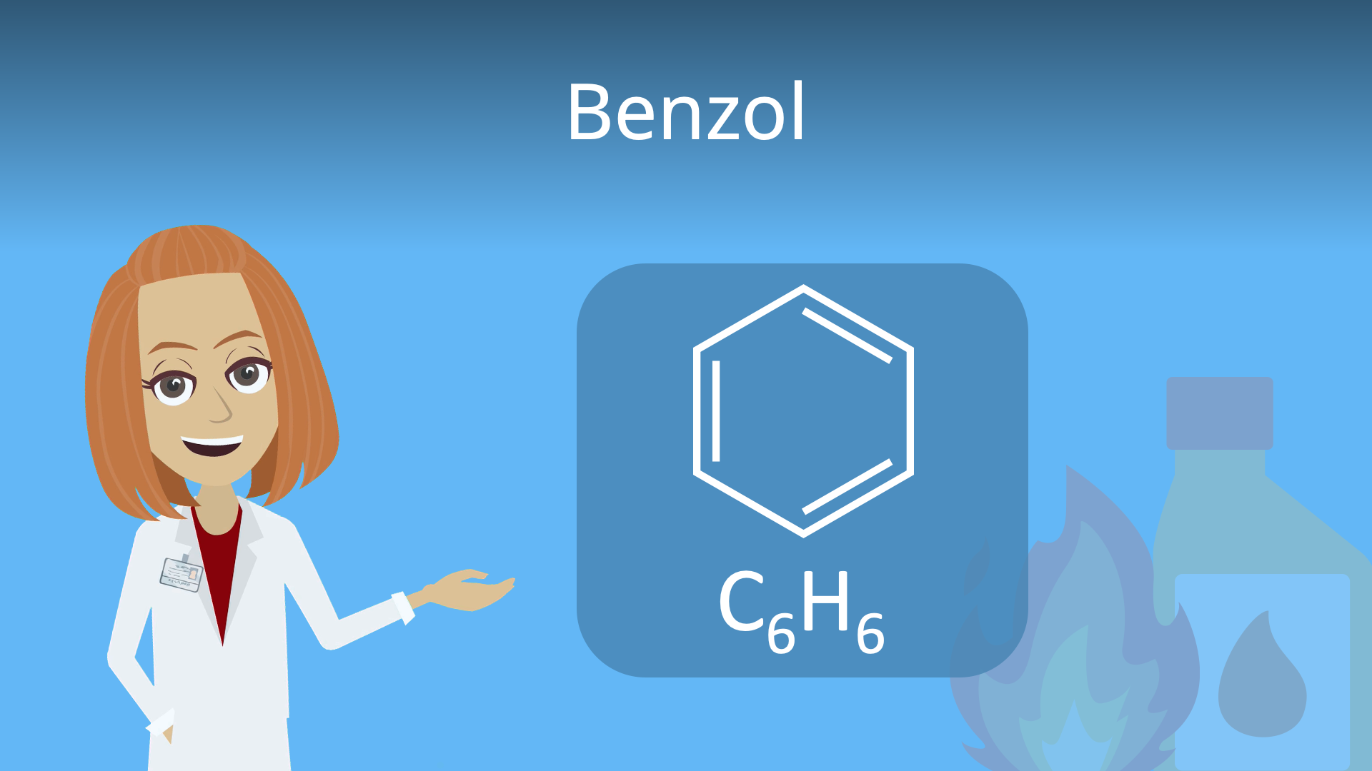 Benzol • einfach erklärt: Eigenschaften, Mesomerie · [mit Video]