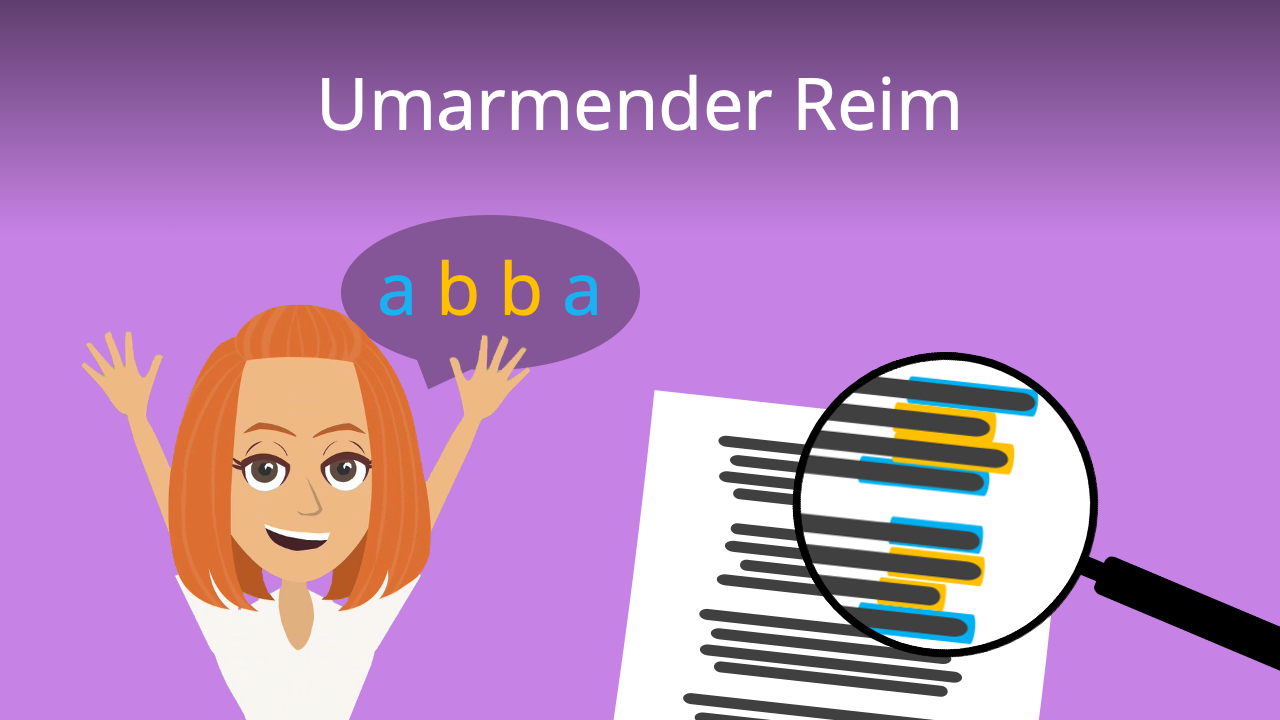 Umarmender Reim • Reimschema, Wirkung und Beispiele · [mit Video]
