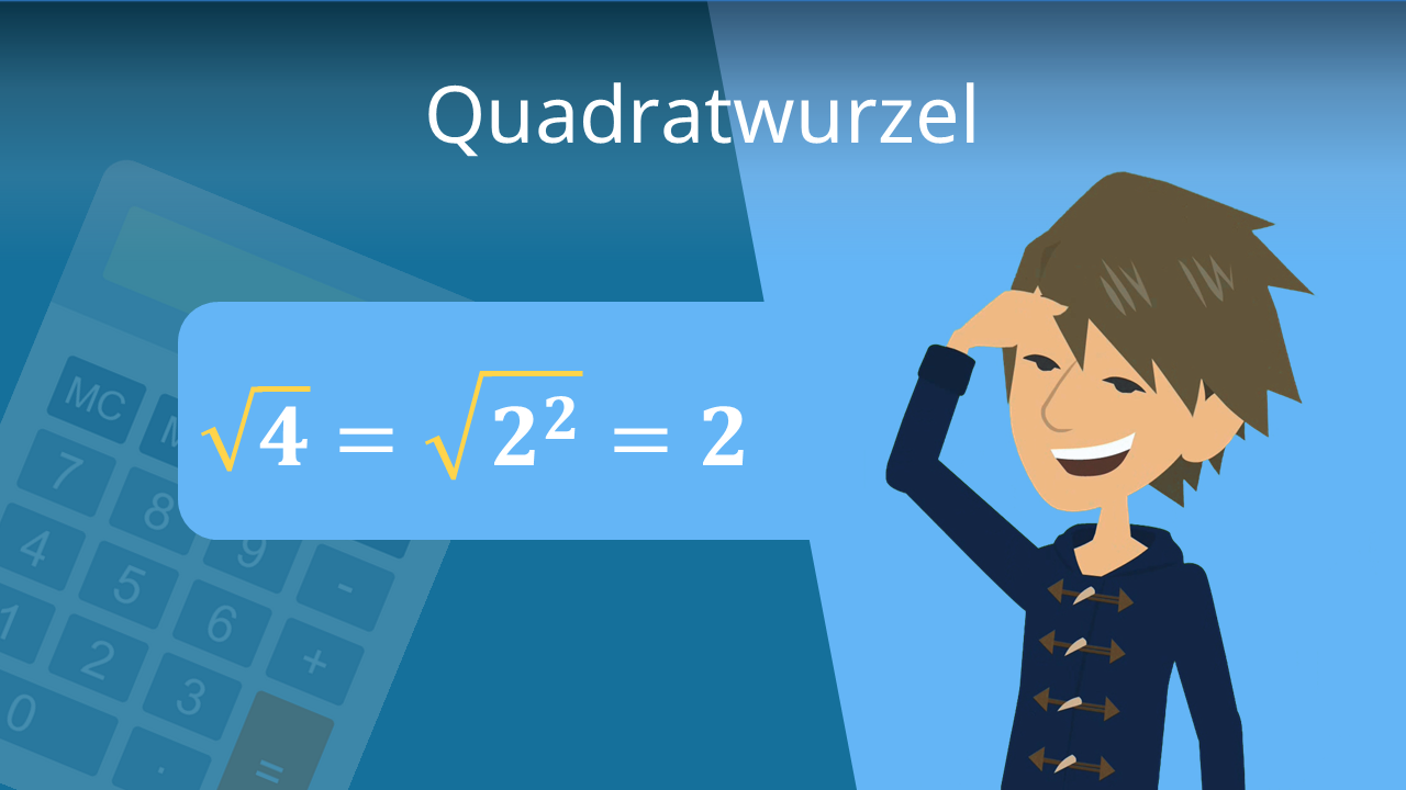 Quadratwurzel • Erklärung, Beispiele | Studyflix Wissen · [mit Video]
