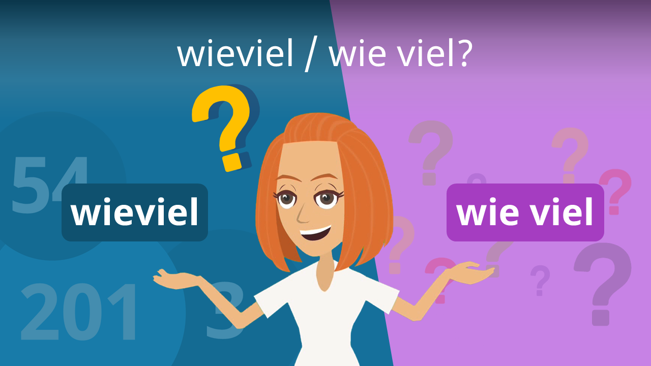 wie viel oder wieviel? • richtige Schreibweise · [mit Video]