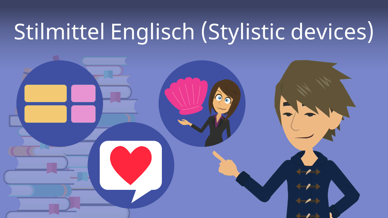 Stilmittel Englisch (Stylistic Devices) • Liste und Wirkung · [mit Video]