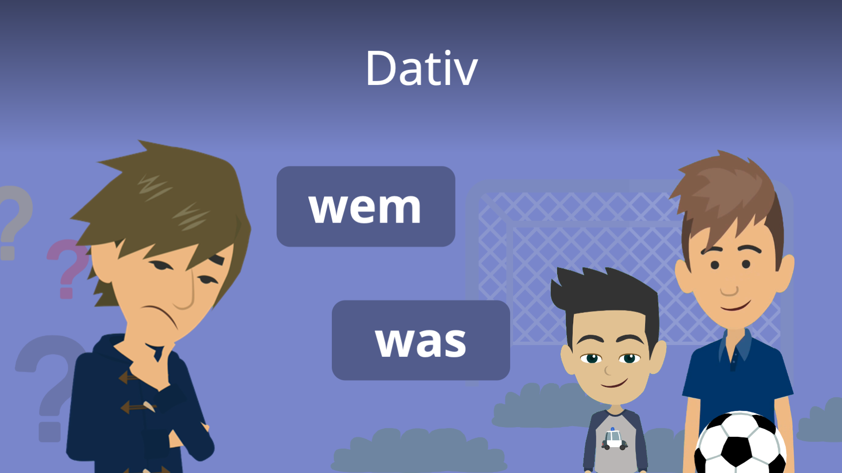 Dativ • Definition, Verwendung und Deklination · [mit Video]