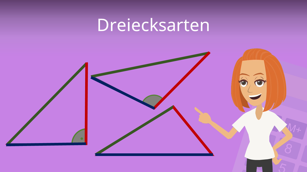 Stumpfwinkliges Dreieck • Eigenschaften, stumpfer Winkel · [mit Video]