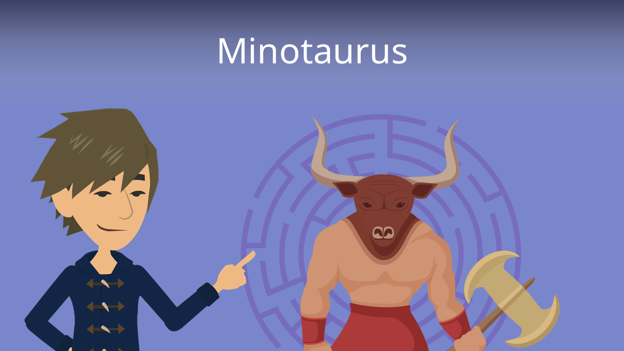 Minotaurus • Griechische Mythologie, Knossos · [mit Video]