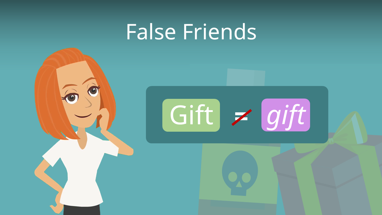 False Friends • Bedeutung und Beispiele · [mit Video]