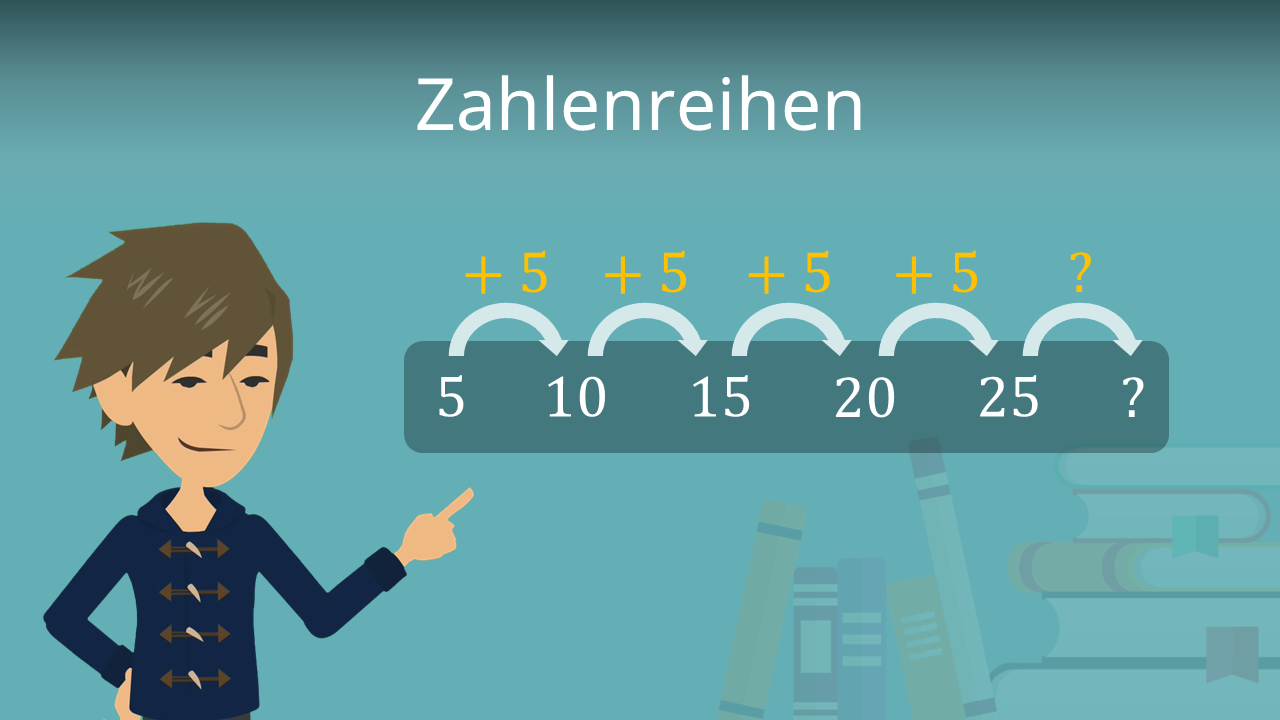 Zahlenreihen • Zahlenfolgen vervollständigen, Tipps & Tricks · [mit Video]