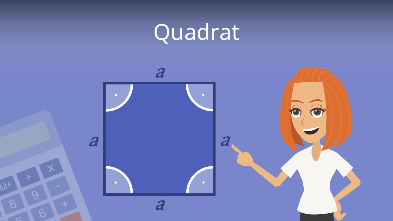Quadrat • Was ist ein Quadrat? Diagonale Quadrat · [mit Video]