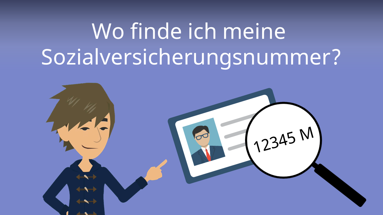 Wo finde ich meine Sozialversicherungsnummer? • SV-Ausweis · [mit Video]
