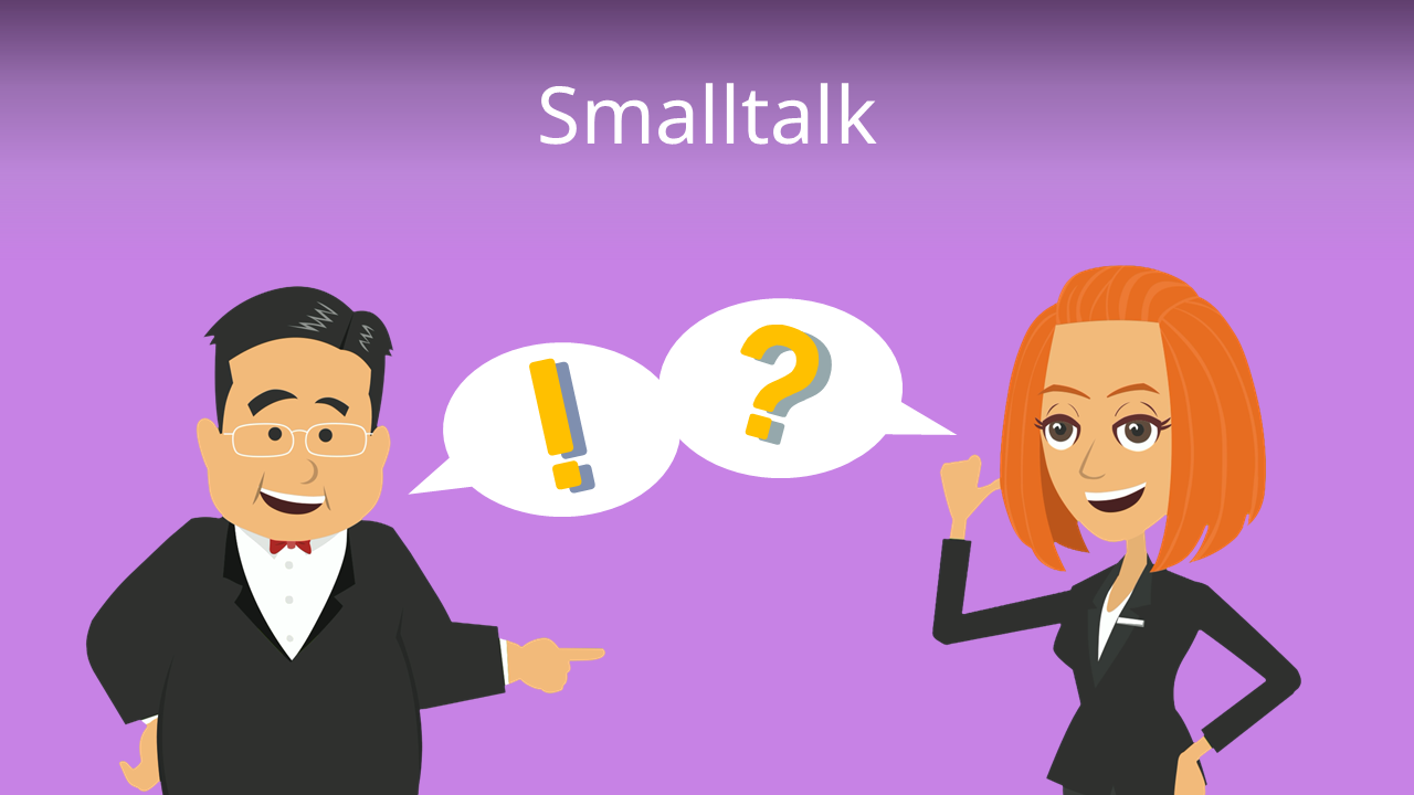 Smalltalk • Small Talk Themen & Fragen, Smalltalk lernen · [mit Video]