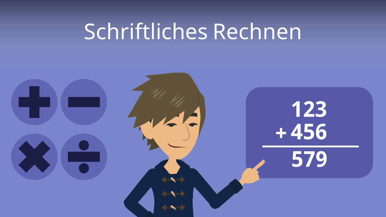 Schriftliches Rechnen • Was ist schriftlich rechnen? · [mit Video]