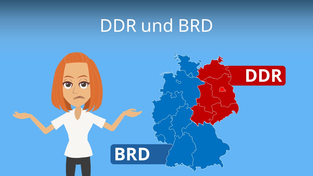 DDR und BRD • DDR und BRD im Vergleich · [mit Video]
