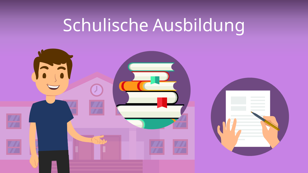 Schulische Ausbildung • Alles, was du wissen musst · [mit Video]
