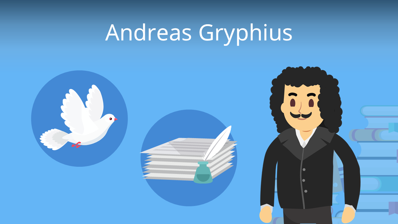 Andreas Gryphius • Biografie, Lebenslauf und Gedichte · [mit Video]