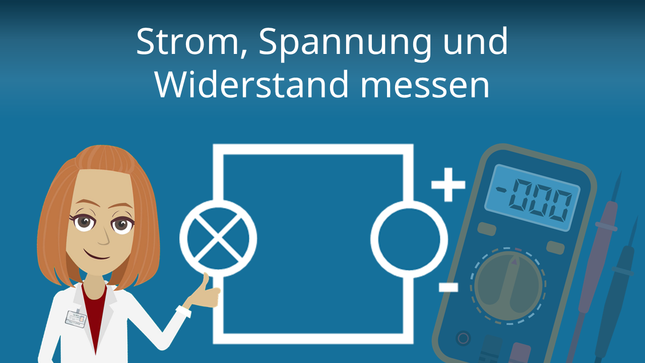 Spannung messen • Spannungsmessung · [mit Video]