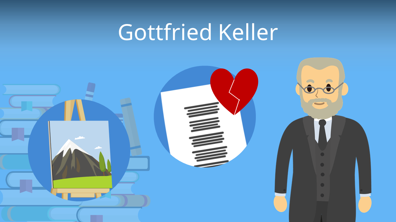 Gottfried Keller • Biografie und Steckbrief · [mit Video]