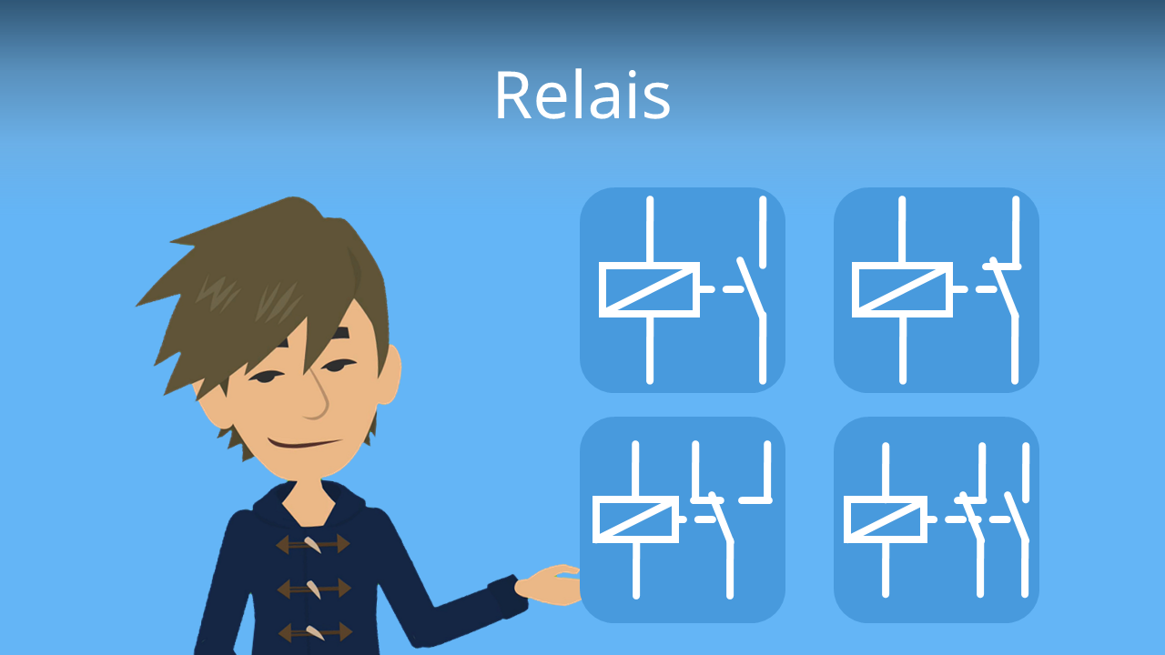 Relais • Was ist ein Relais? Wie funktioniert ein Relais? · [mit Video]