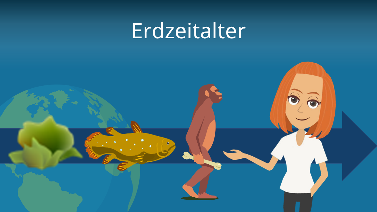Erdzeitalter • Erdgeschichte im Überblick · [mit Video]