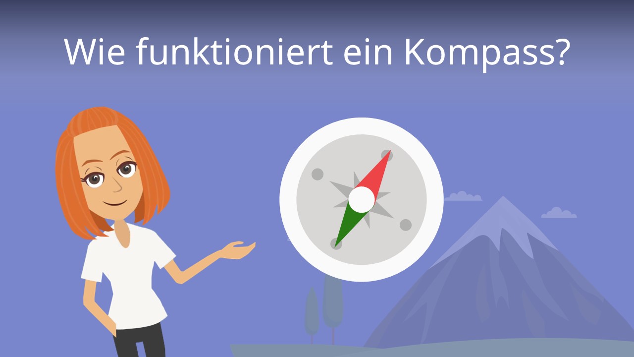 Wie funktioniert ein Kompass? • Funktion und Anleitung · [mit Video]