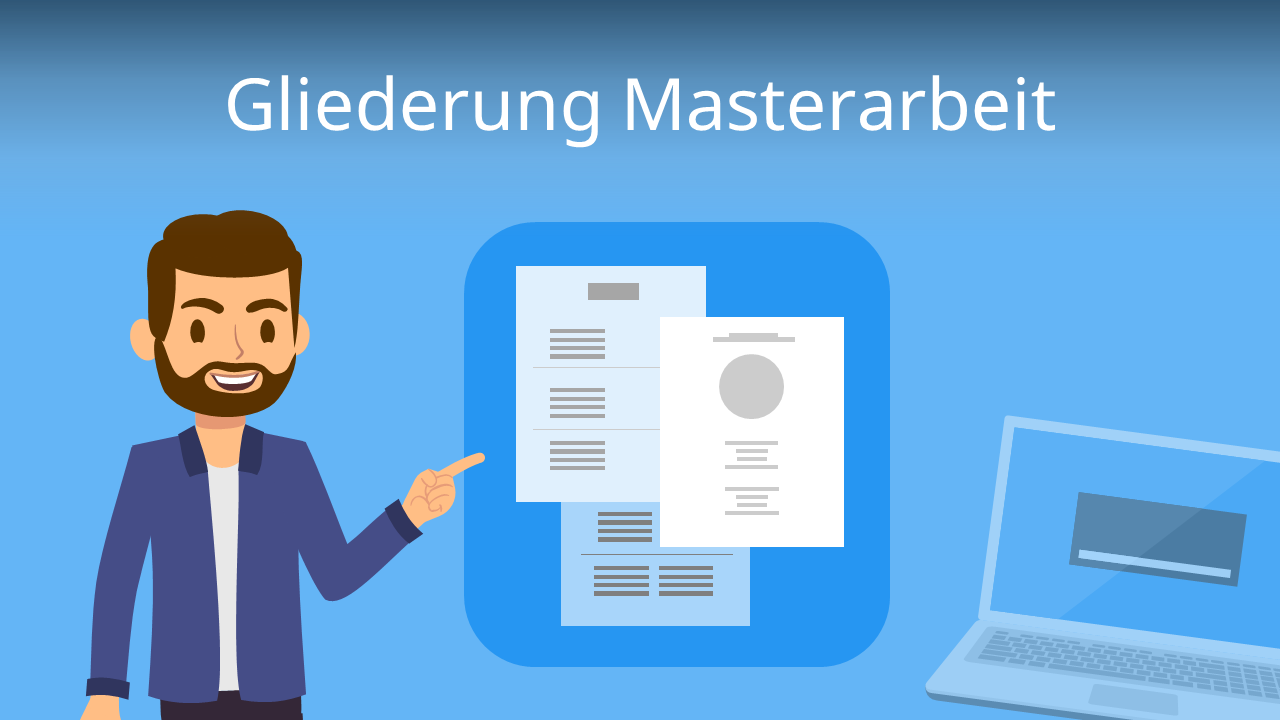 Gliederung Masterarbeit • Aufbau mit Vorlage · [mit Video]