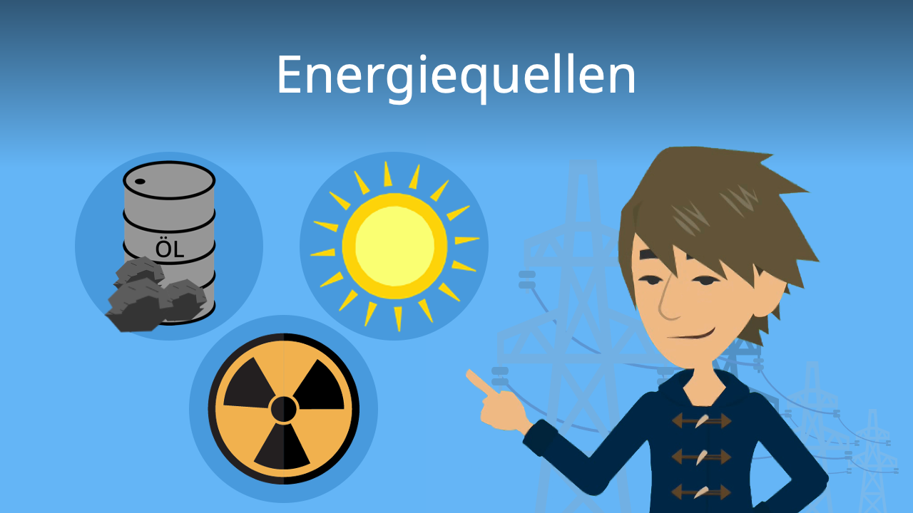 Energiequellen • Welche gibt es? Übersicht & Erklärungen · [mit Video]